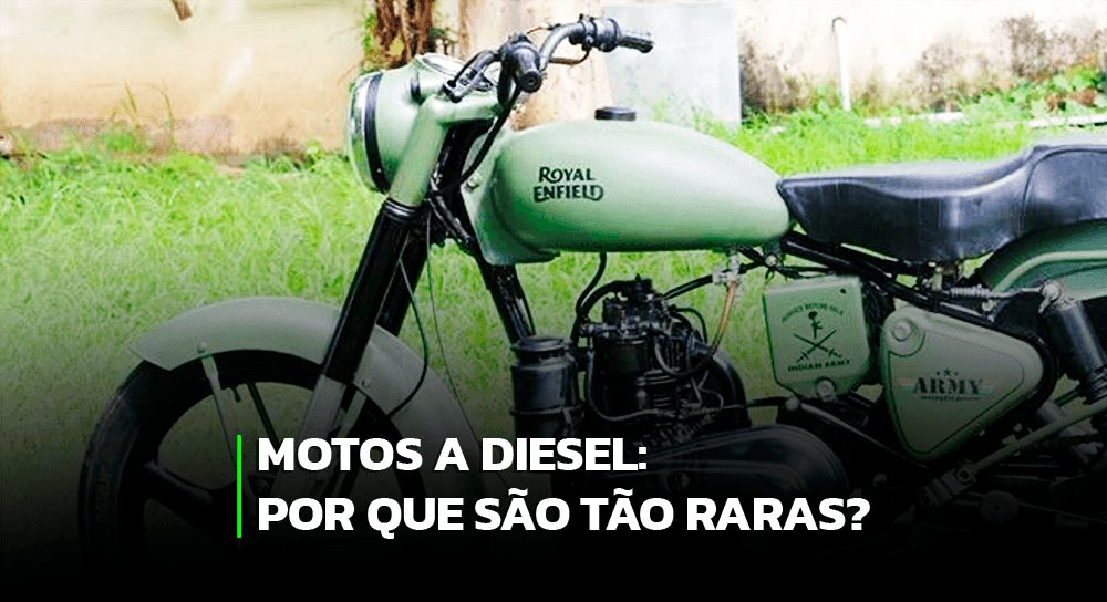 Por que motos a diesel não são fabricadas em grande escala?
