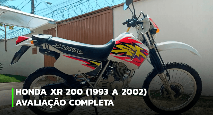 Honda XR 200 – Avaliação completa por ano/modelo!